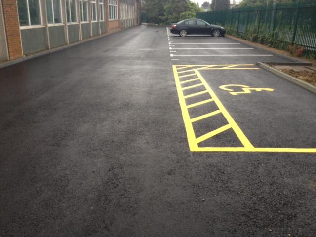 Thermoplastic Road Markings London & Reigate | UK Surfacings Ltd